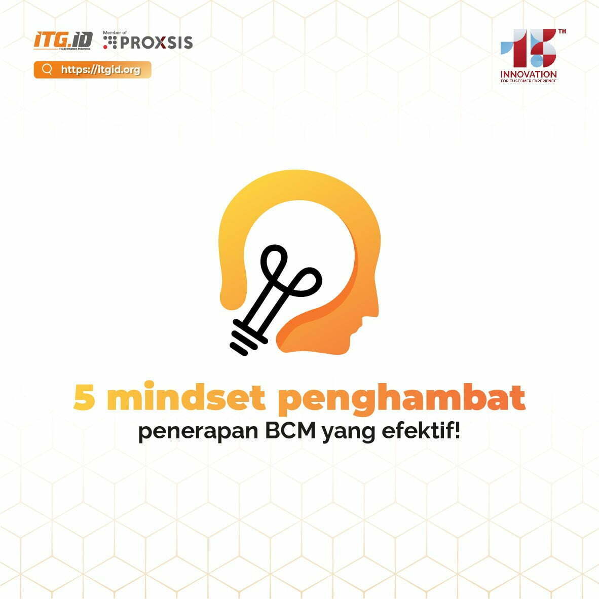 5 Hambatan Terhadap Penerapan BCM Yang Efektif - ITGID | IT Governance ...